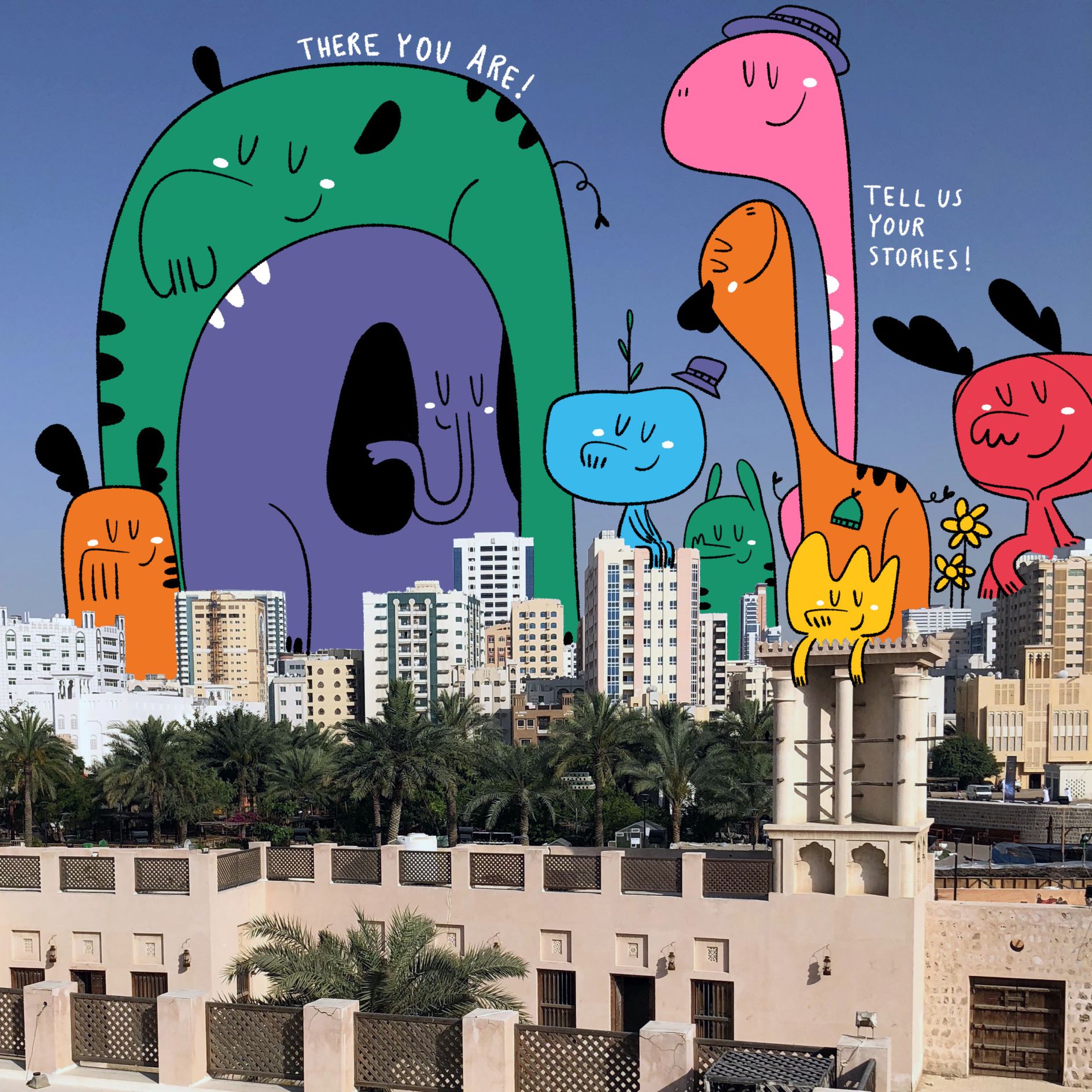 Ari Puguh's cheerful and positive illustrations are just what we need ...