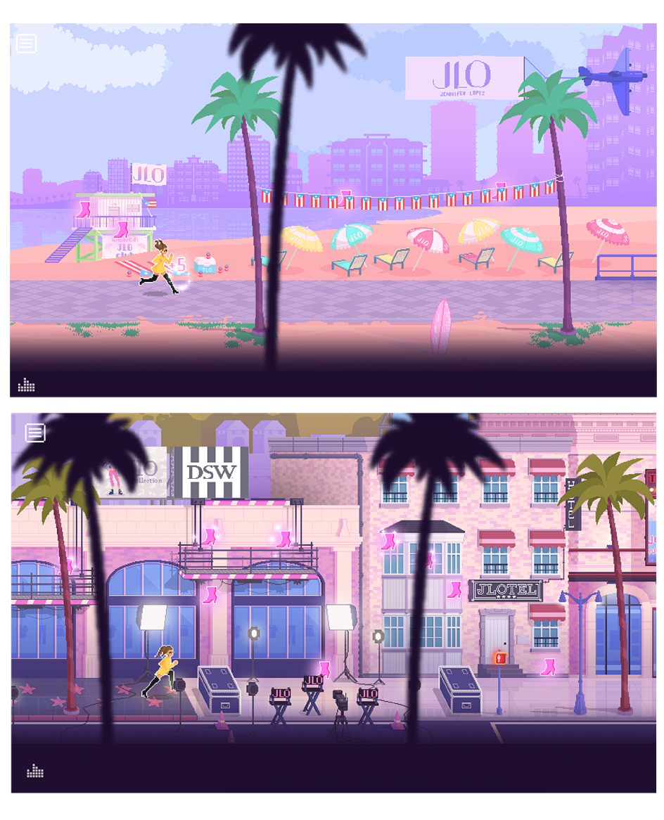 Jennifer Lopez stars in 'Hit Play', her own video game and pixelated ...