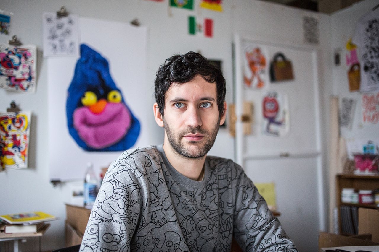 Jon Burgerman – world's greatest doodler on colouring in, tackling ...