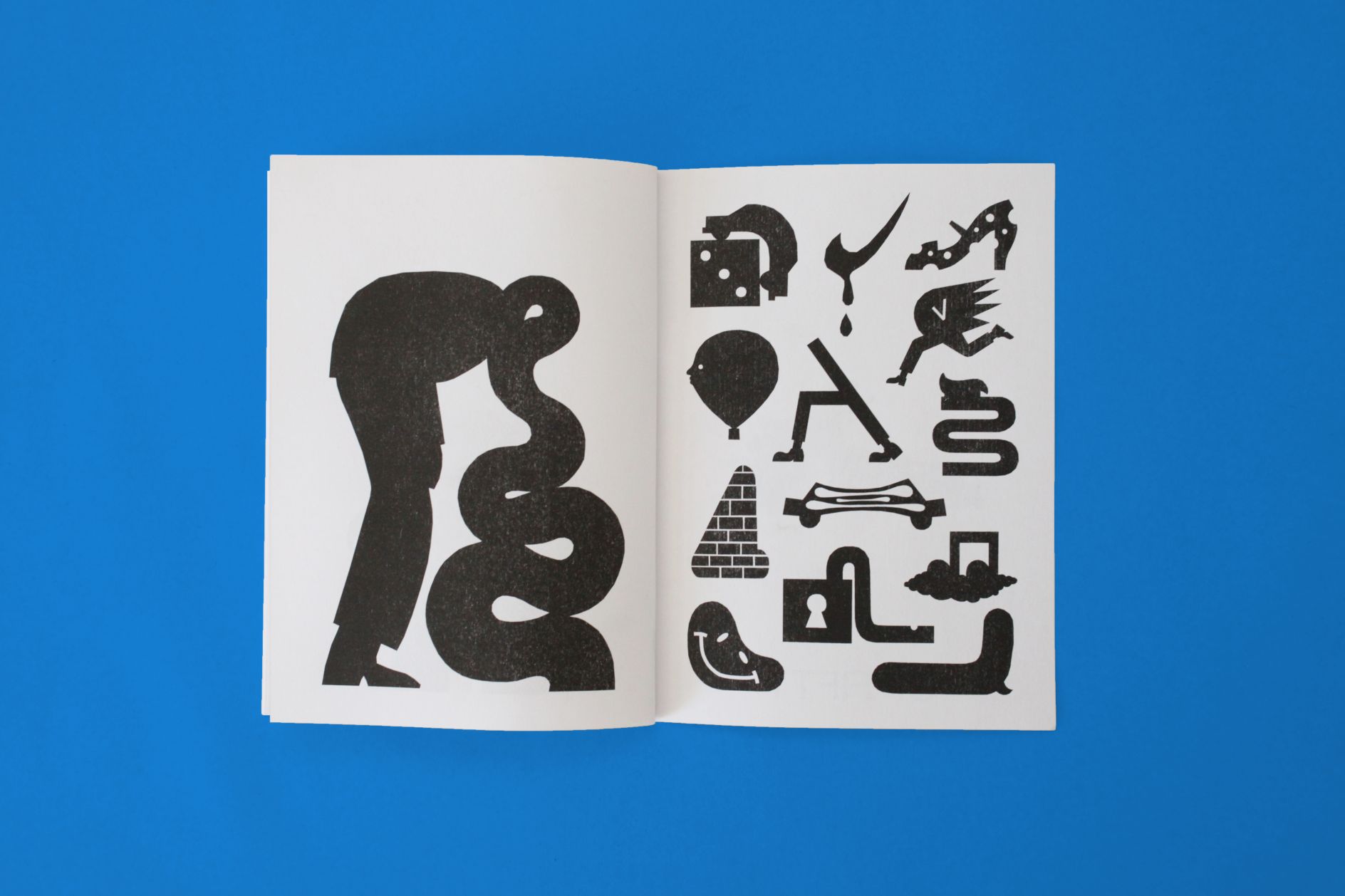 Sebastian König's latest zine uses quirky pictograms to tell unusual ...