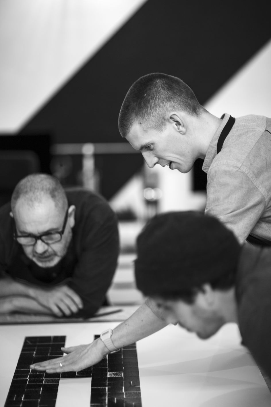 Anthony Burrill, Oli Bentley & Thomas Mayo create giant alphabetic ...