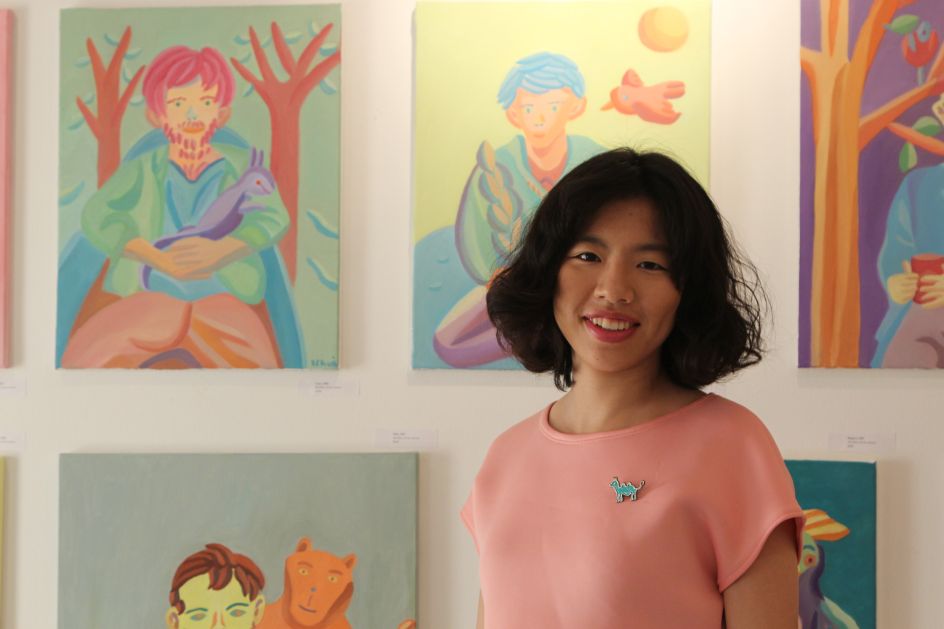 Lihui Liang's transformative paintings reimagine her portrait subjects ...