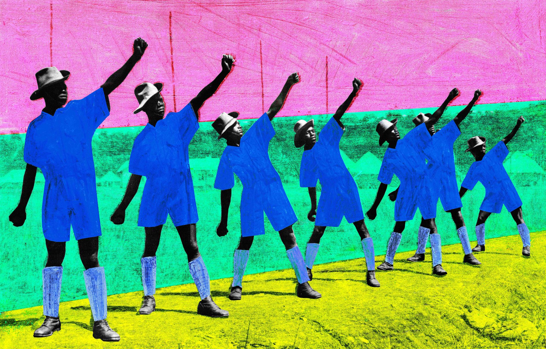 Artist Joe Cruz's limited-edition prints reflect on the global scale of ...