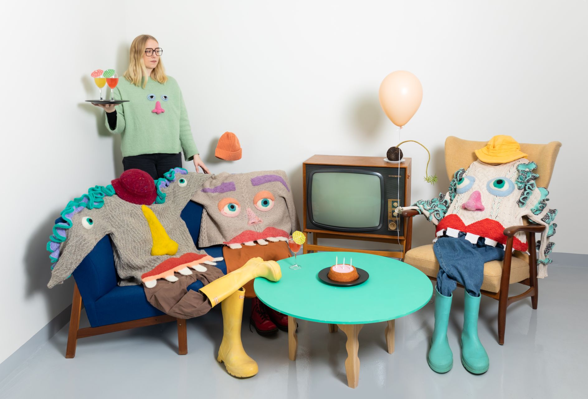 Spinning a yarn: how Icelandic artist Ýrúrarí turns textiles into ...