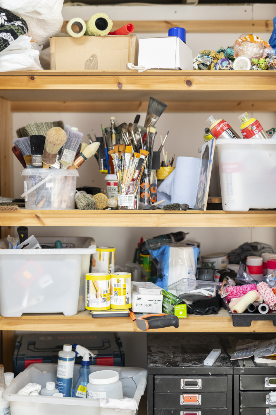 Inside the bright and colourful London studios of artists Ralph ...