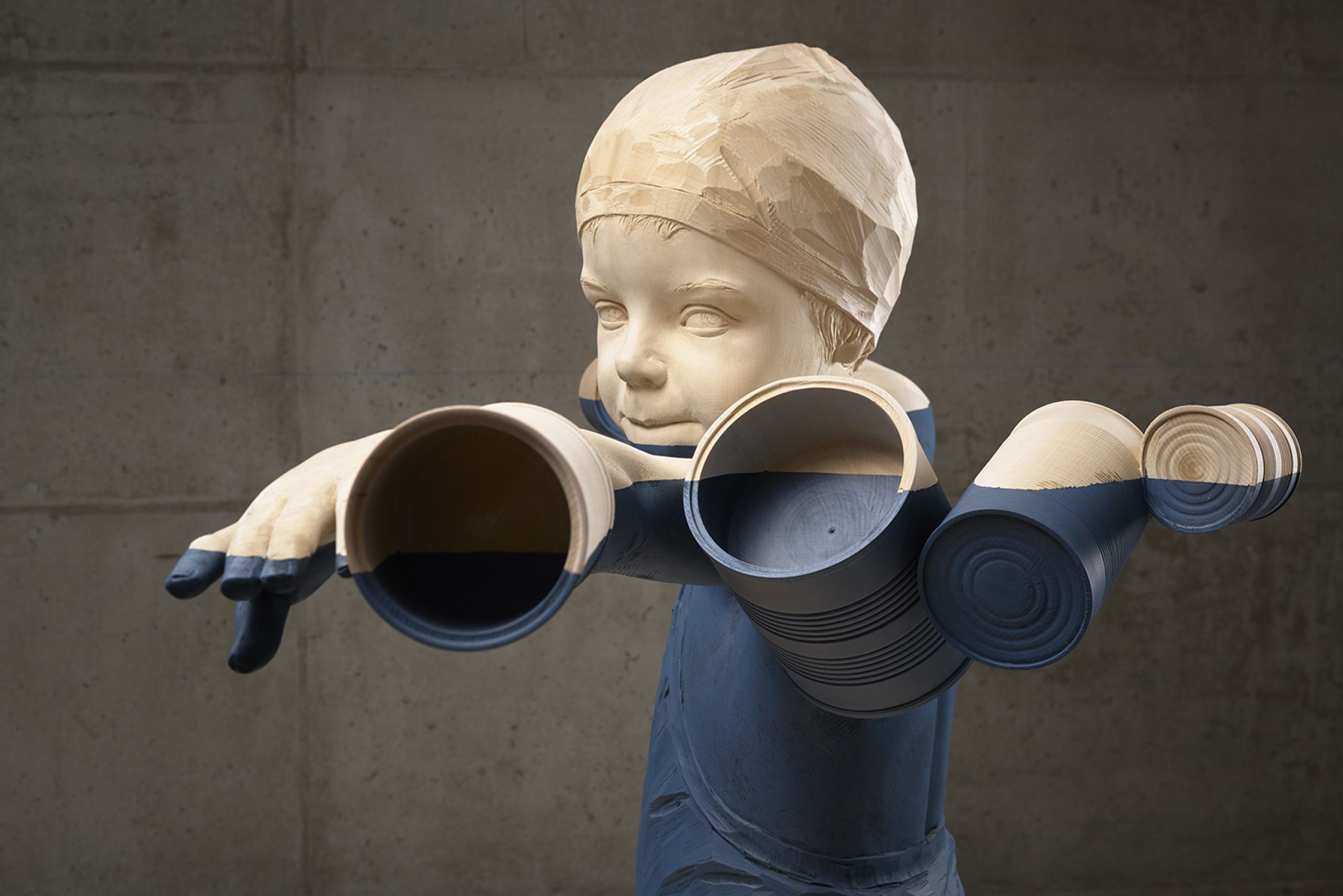 Wooden Wonders: The surreal sculptures of Willy Verginer | Creative Boom
