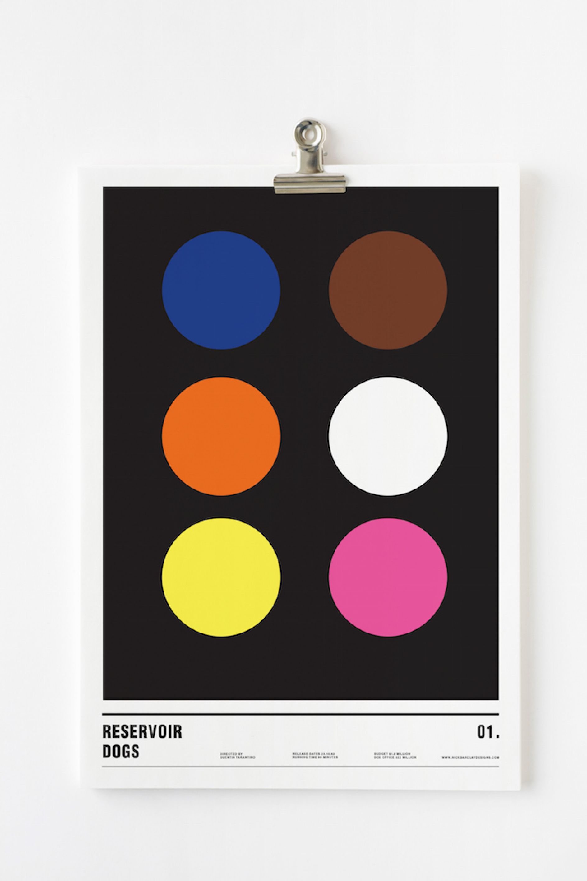 Designer creates minimalist posters of famous movies using only circles ...