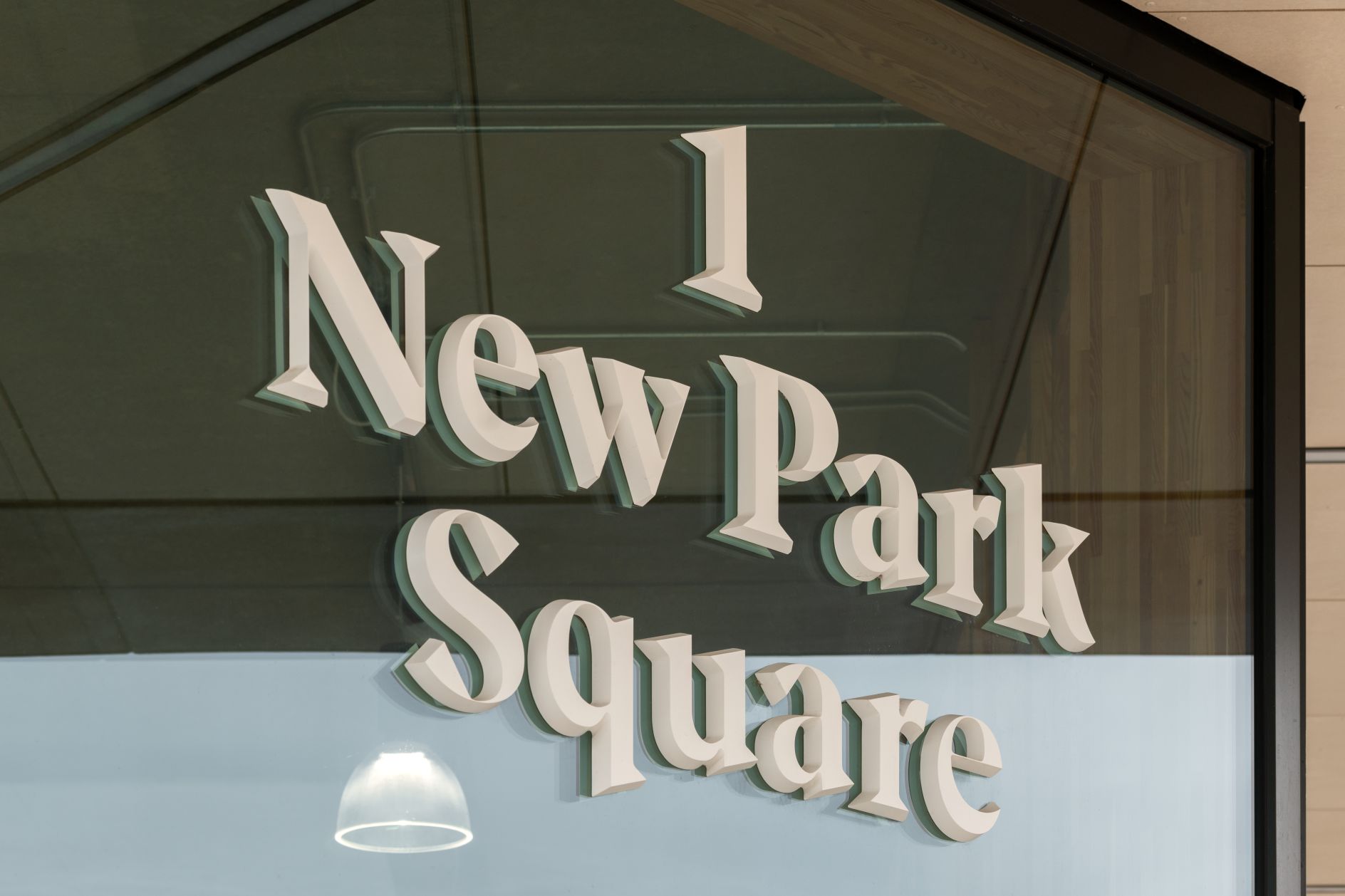 DNCO launches bespoke new wayfinding system for Edinburgh's 1 New Park Square | Creative Boom