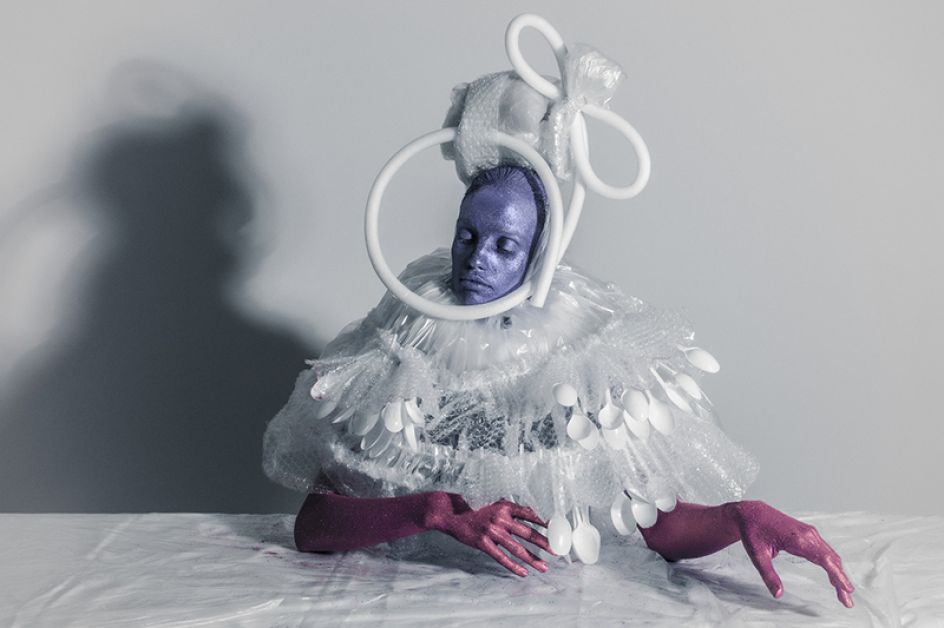 Outlandish outfits made from rubbish are inspired by dreams and ...
