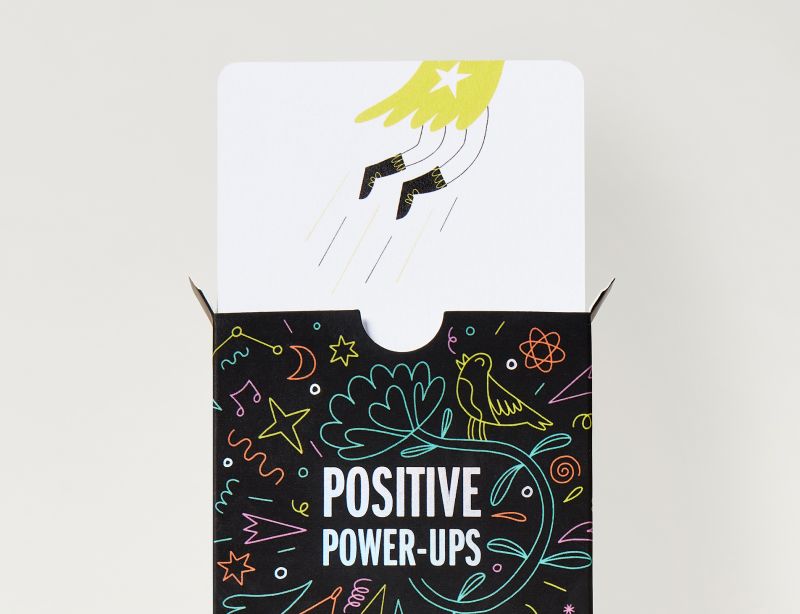 Positive Power-ups is a deck of cards for young people that sparks ...