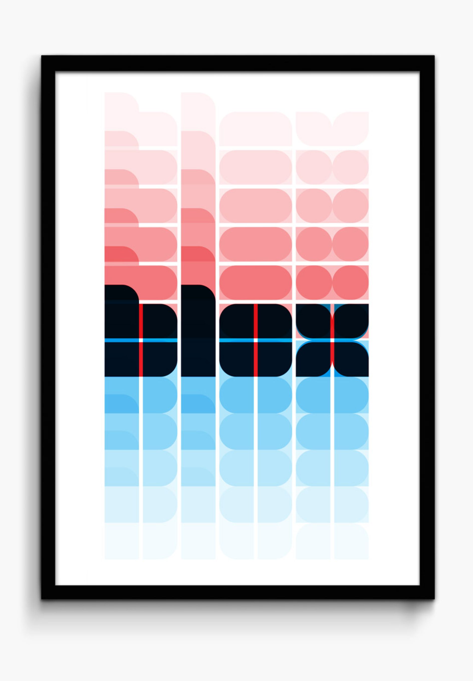 Blox is a bold and retro typeface by London studio Superfried ...