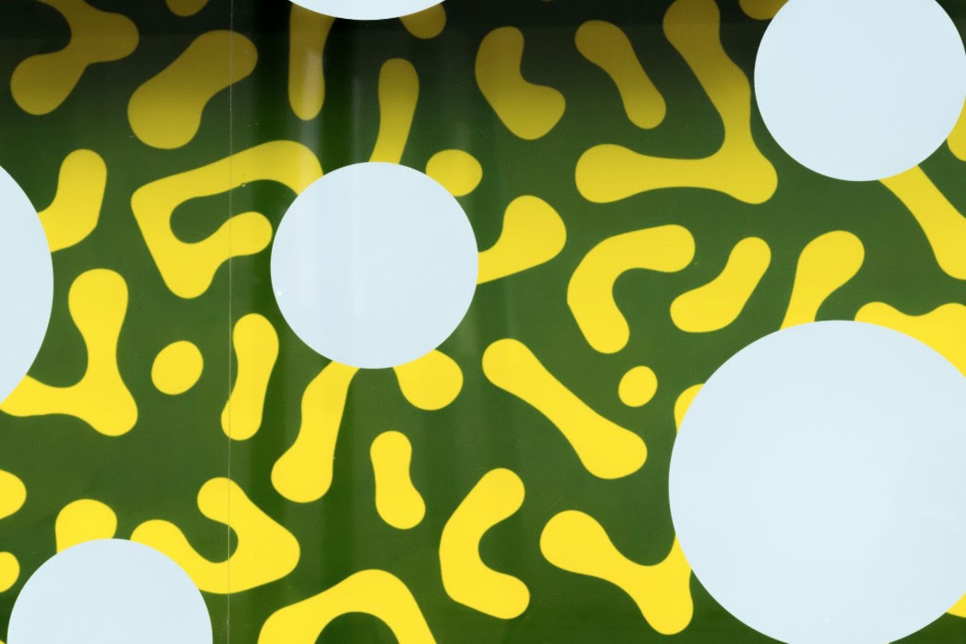 Infectious Pattern: Windows of London's Wellcome gallery transformed ...