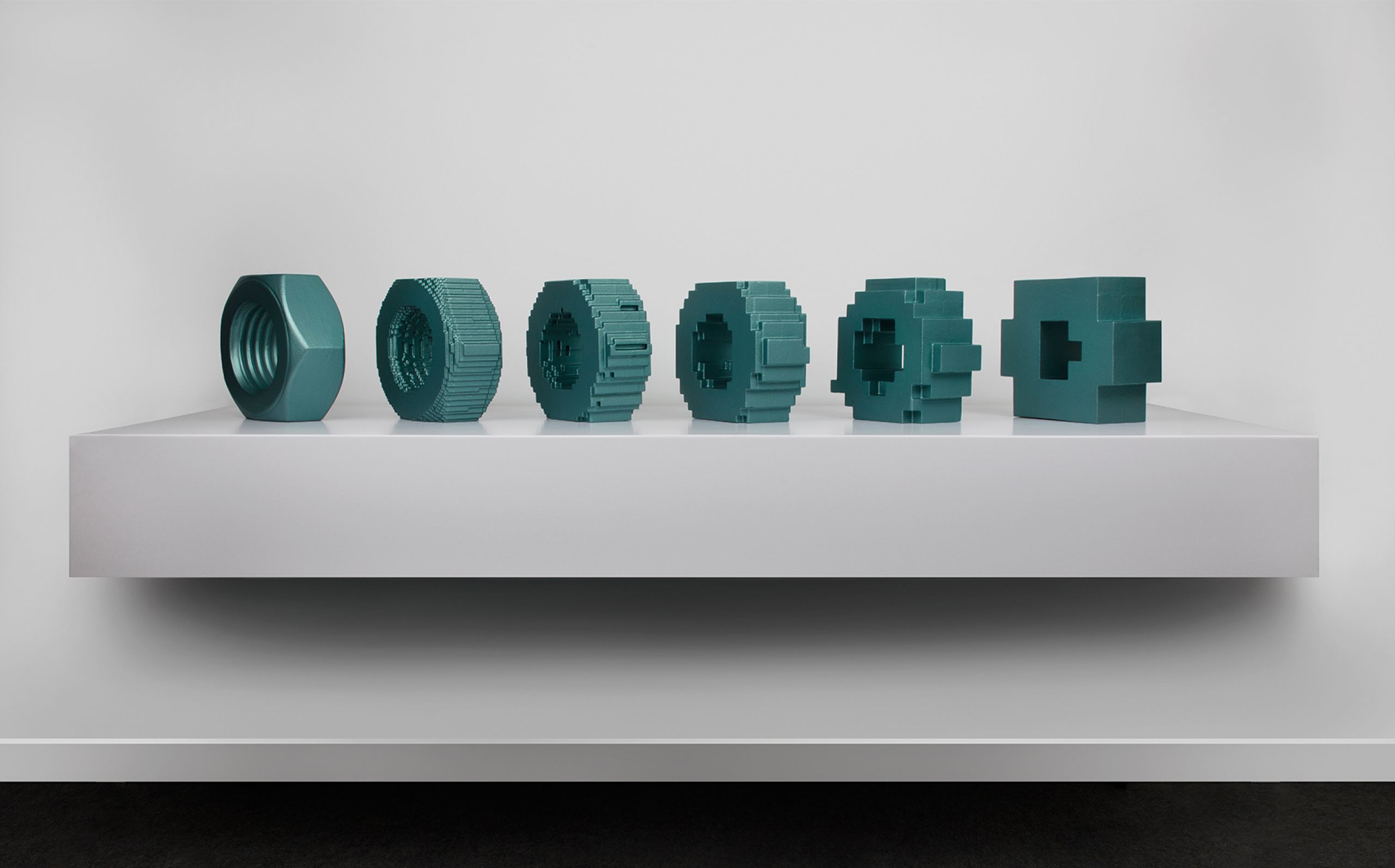 Collection of paintings and sculptures explores visible reality through ...