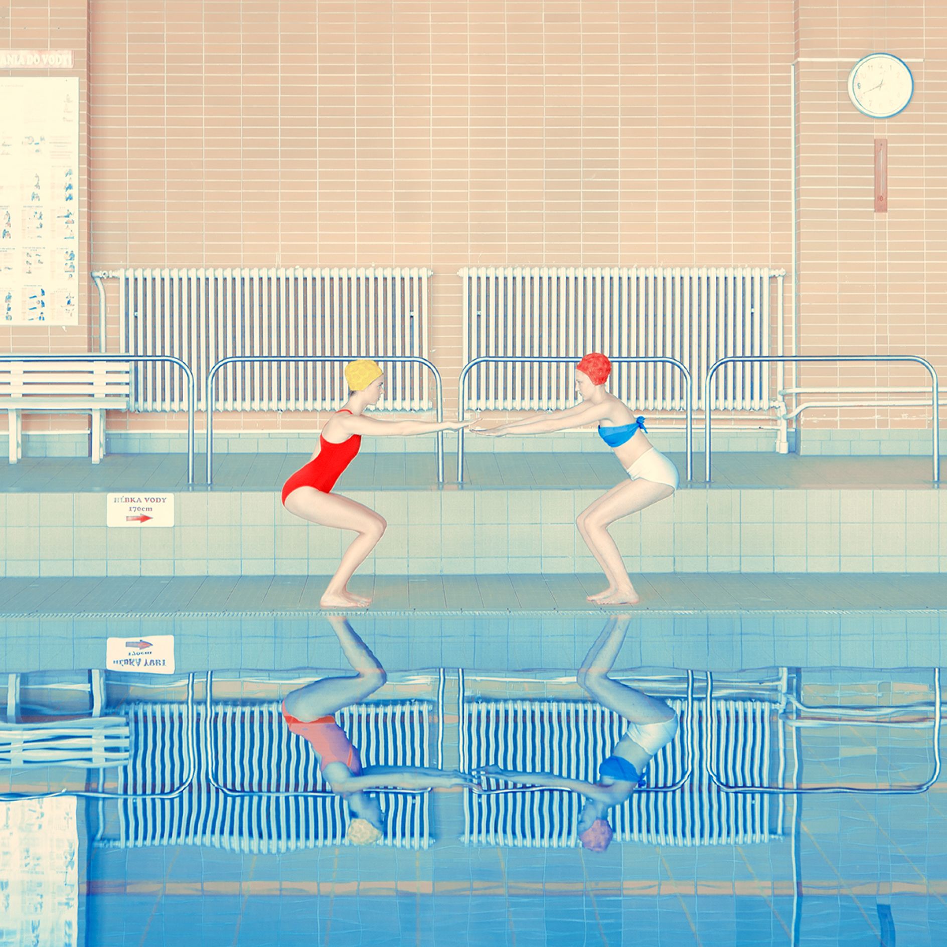 Swim: Inviting new work by Mária Švarbová dipped in appealing primary ...