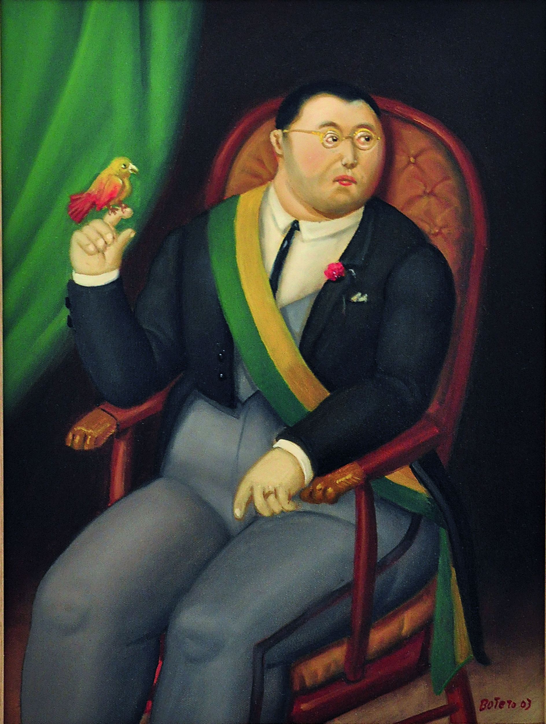 Larger than life: Satirical scenes by Colombian artist Fernando Botero ...