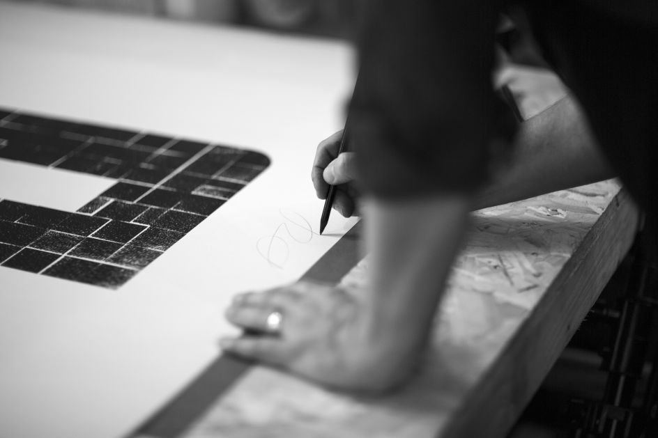 Anthony Burrill, Oli Bentley & Thomas Mayo create giant alphabetic ...