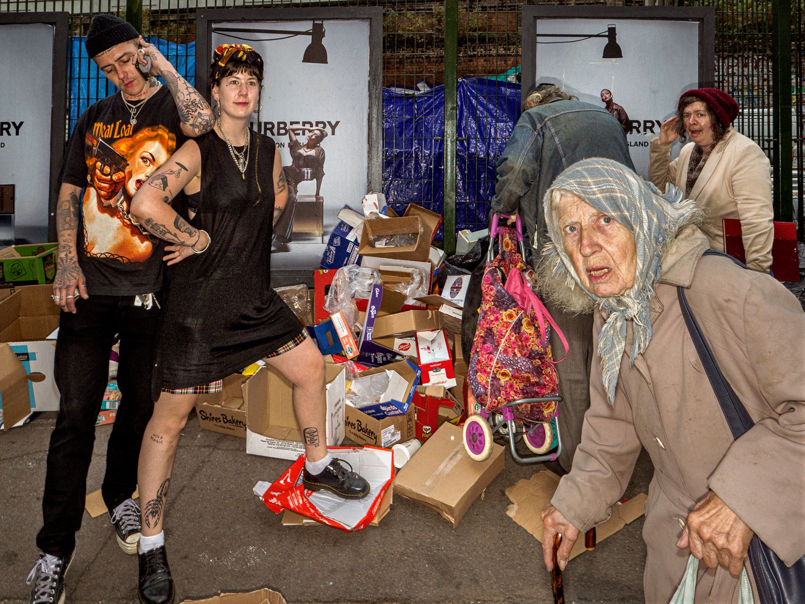 Honest and hectic photographs by Dougie Wallace that show the impact of ...