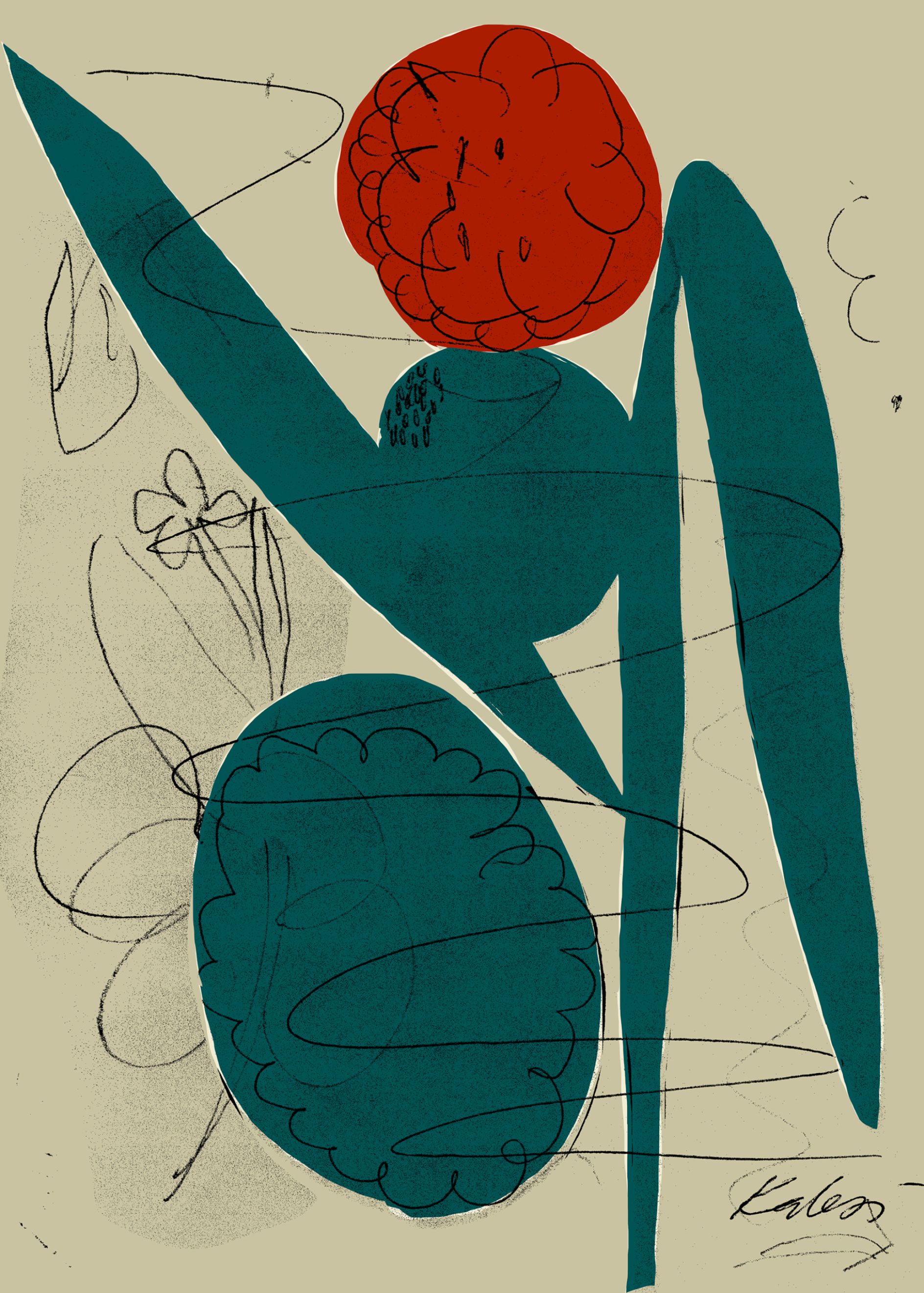 Antti Kalevi builds structural worlds inspired by nature, fruit and ...