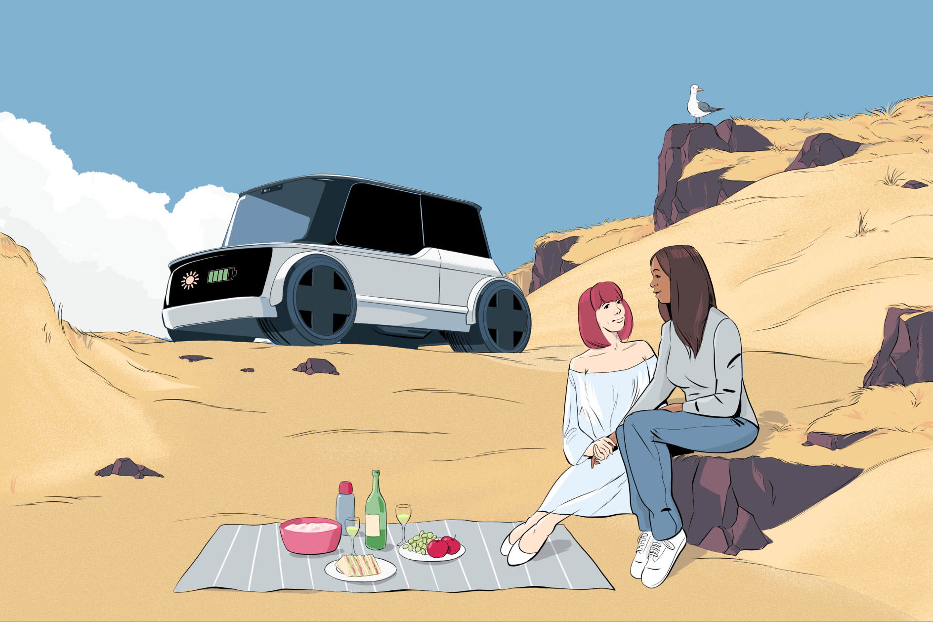 Emil Paun's sci-fi illustrations imagine a more hopeful future for ...