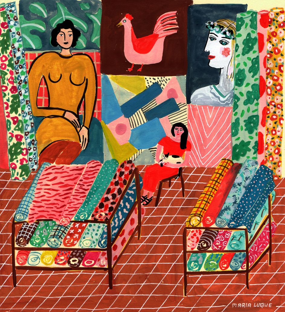 María Luque's rich and colourful illustrations that reveal life in ...