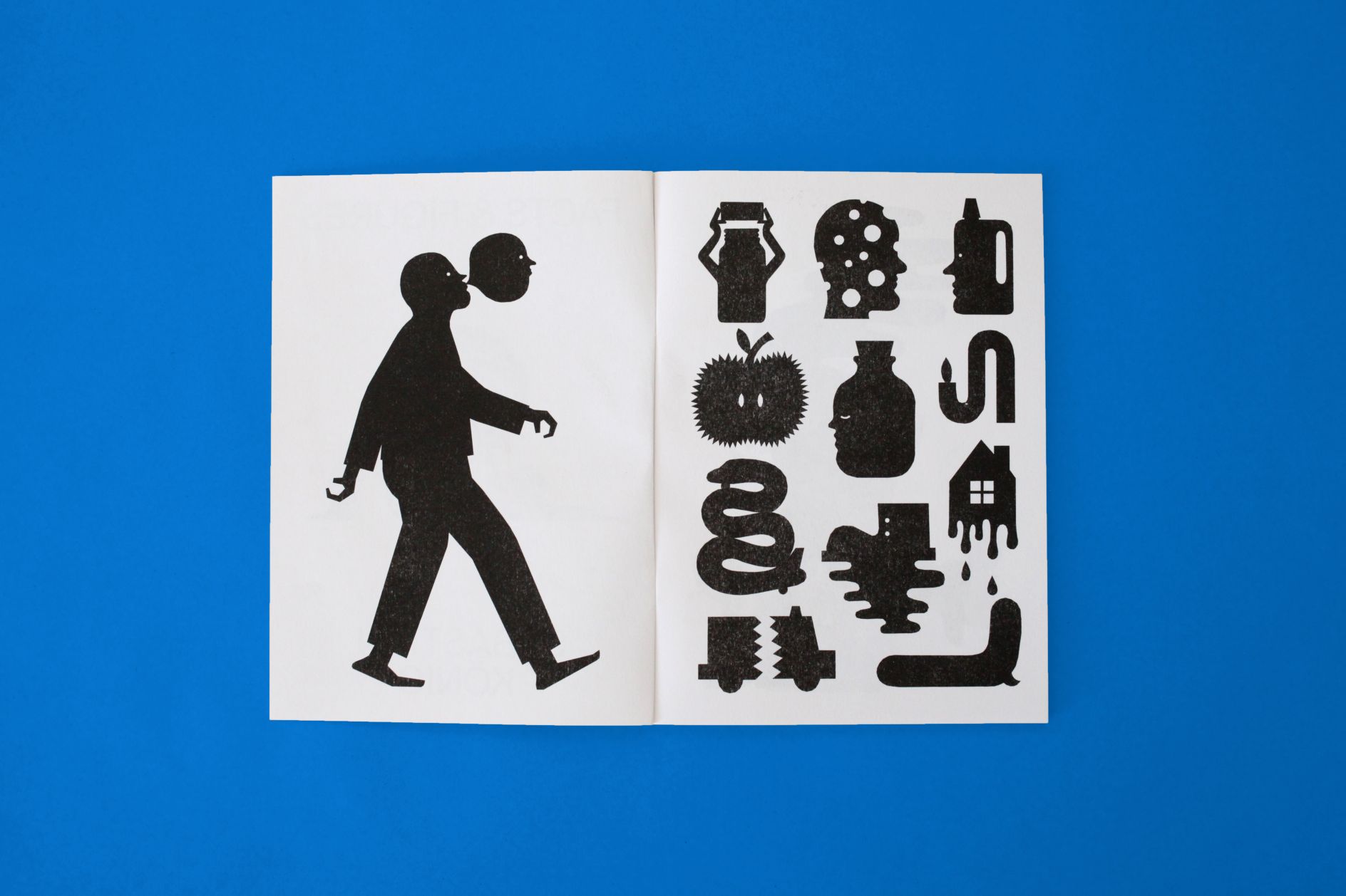 Sebastian König's latest zine uses quirky pictograms to tell unusual ...