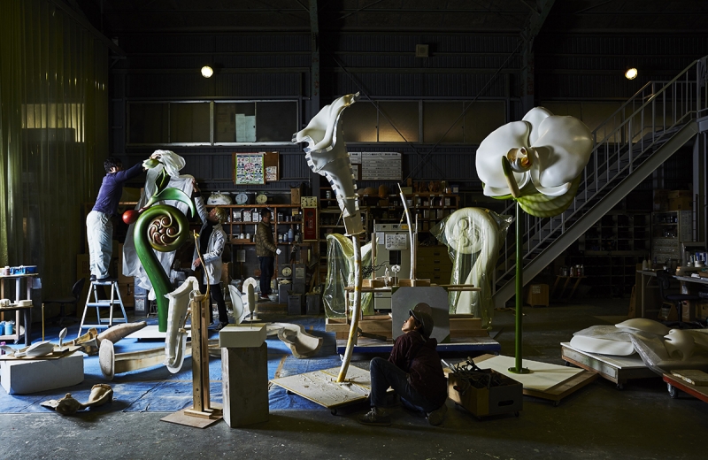Rockstar turned artist Azuma Makoto and his giant botanical hybrid ...