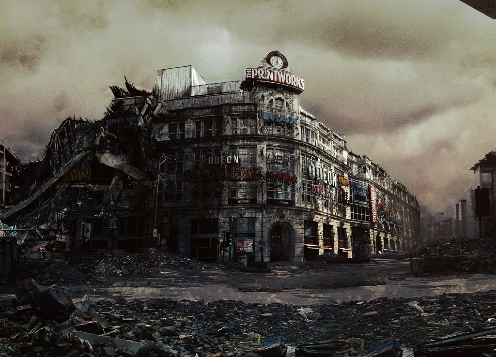 How the apocalypse would look in Manchester & London | Creative Boom