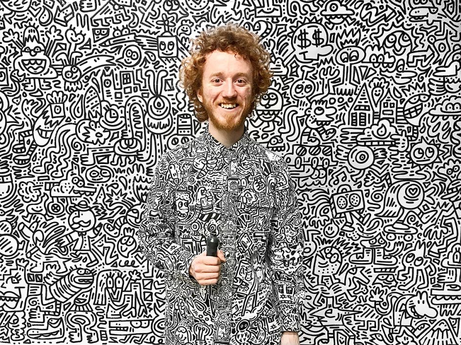 Meet Mr Doodle, the artist from another planet who wants us all to take ...