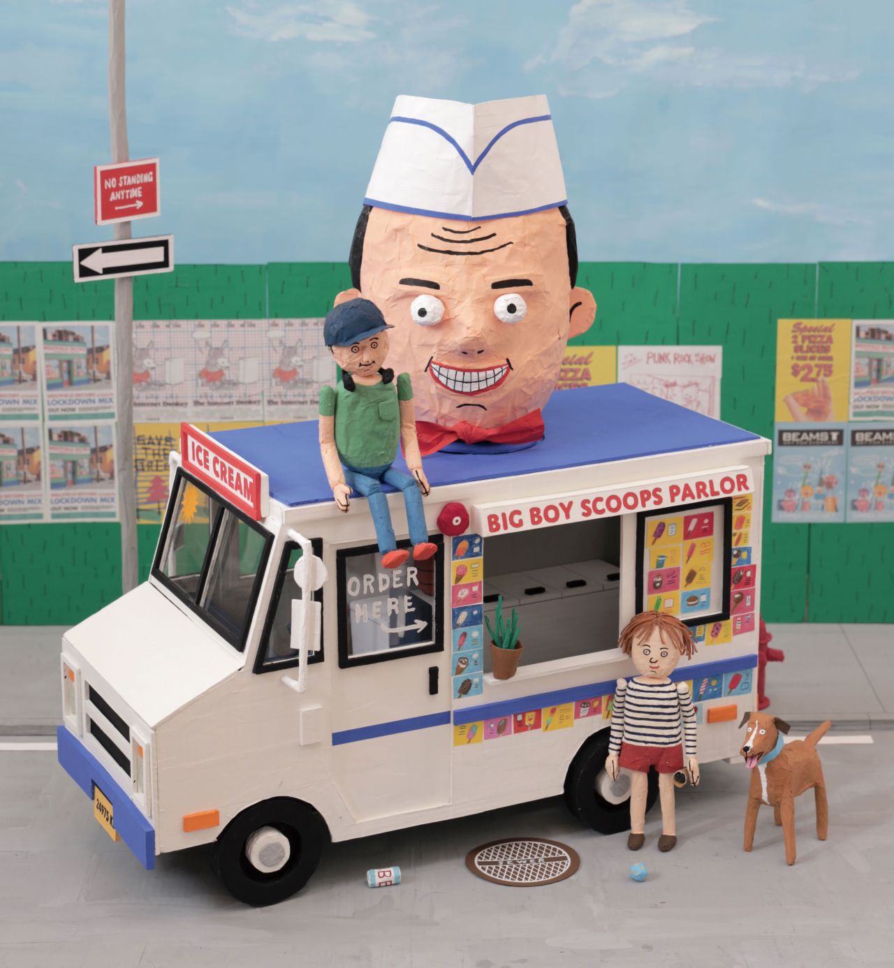 Shotaro Kitada creates a serious yet jokey reality in his paper ...