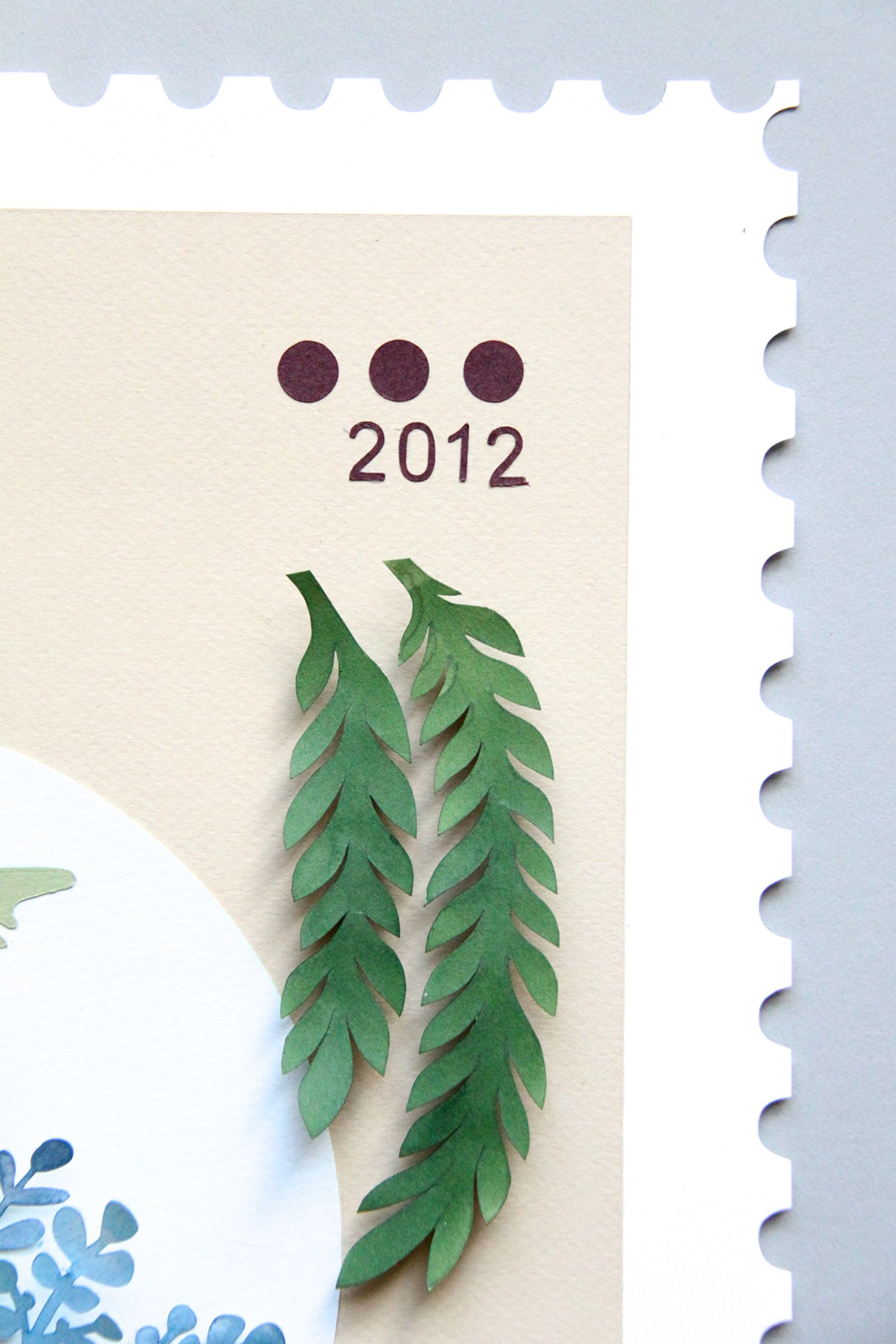 Bird Stamps: Intricate paper-cut artworks of birds that seem to leap ...