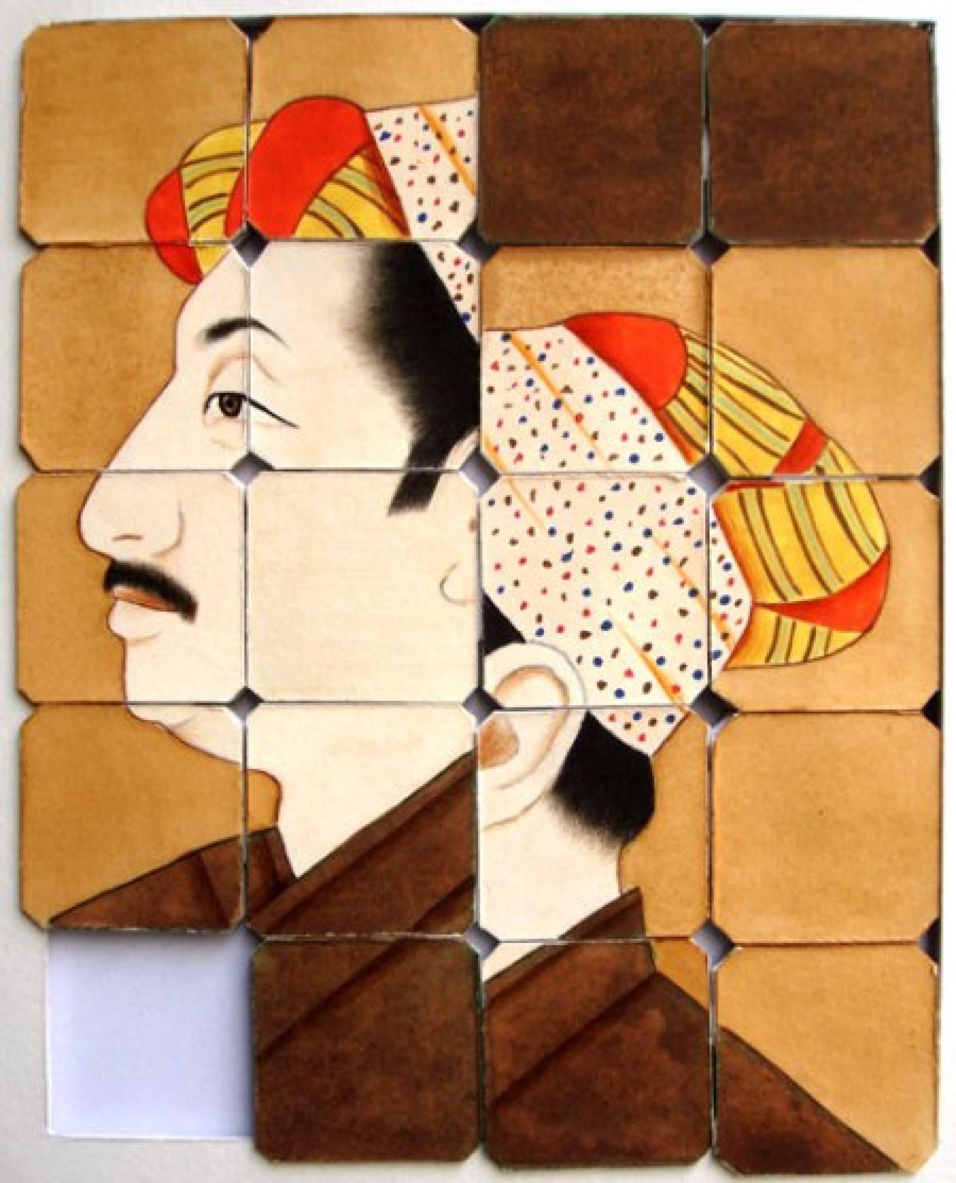 Amjad Ali Talpur invites you to try and solve his puzzling portrait ...