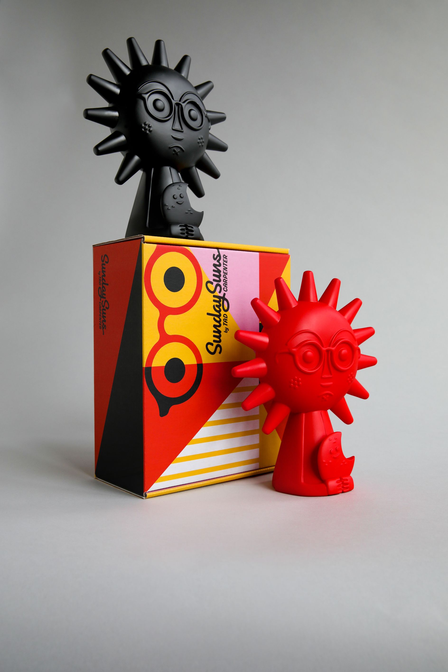 Tad Carpenter sparks joy with his Sunday Sun vinyl figures | Creative Boom