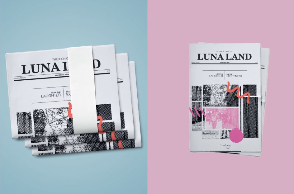 18 'non-boring' corporate reports designed by graphic design students ...