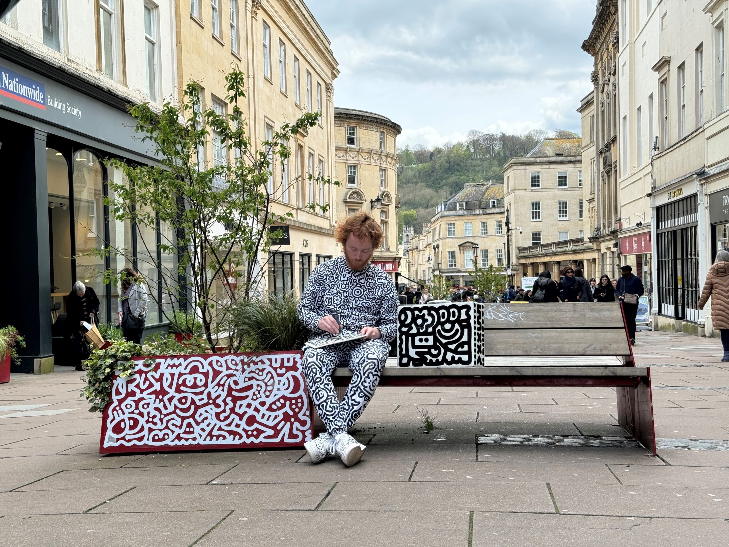 'A little bit of mayhem is always necessary': Mr Doodle on opening his ...