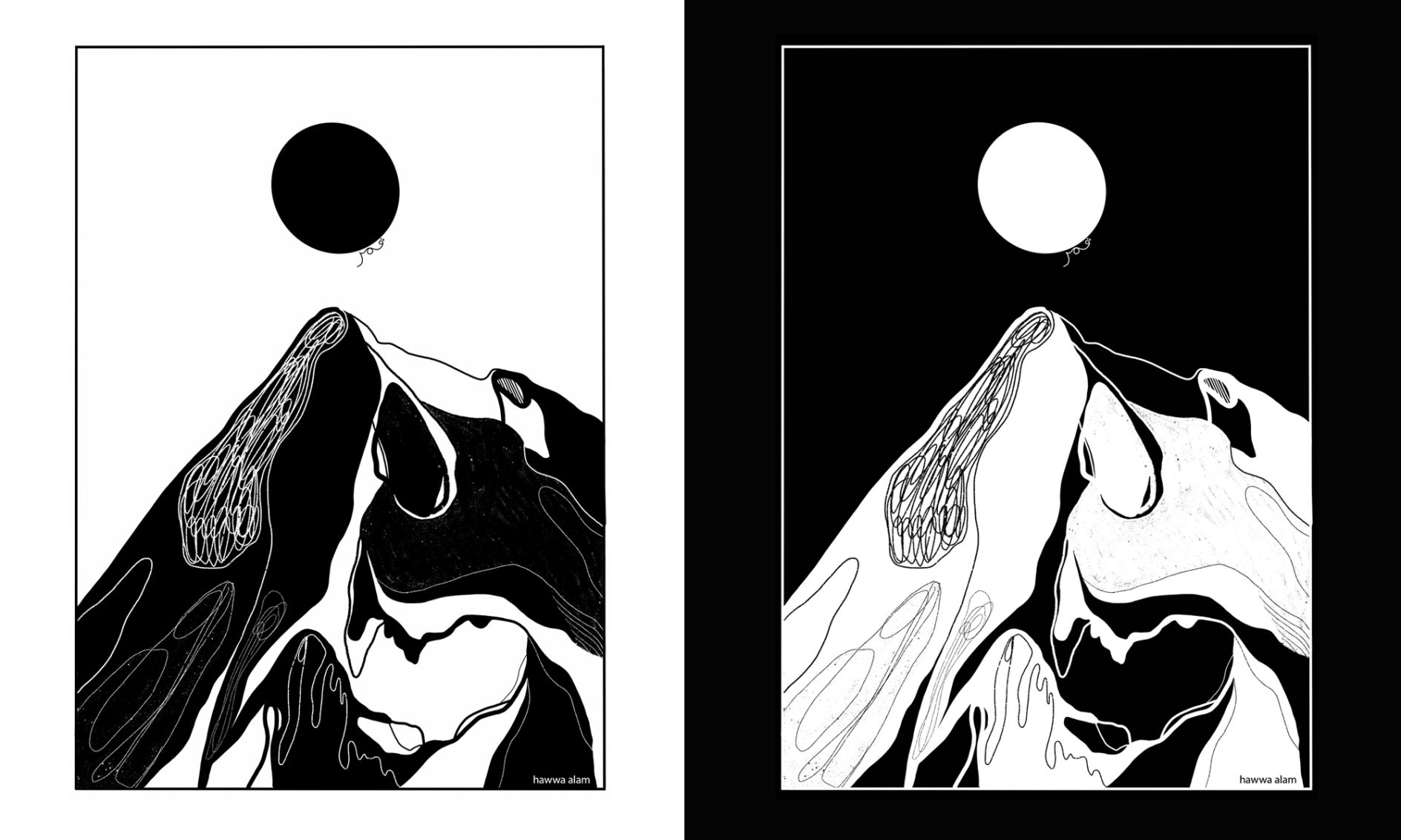 Hawwa: the curious artist who loves her work to convey purpose and ...