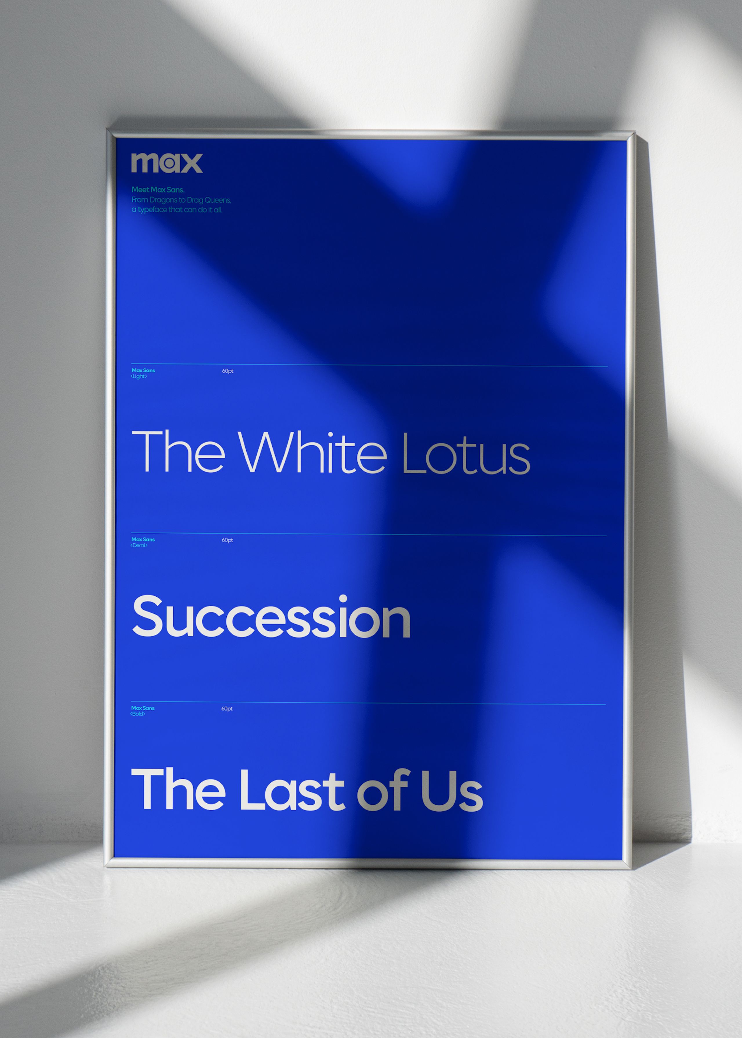 DixonBaxi's new identity for streaming platform Max looks to the future ...