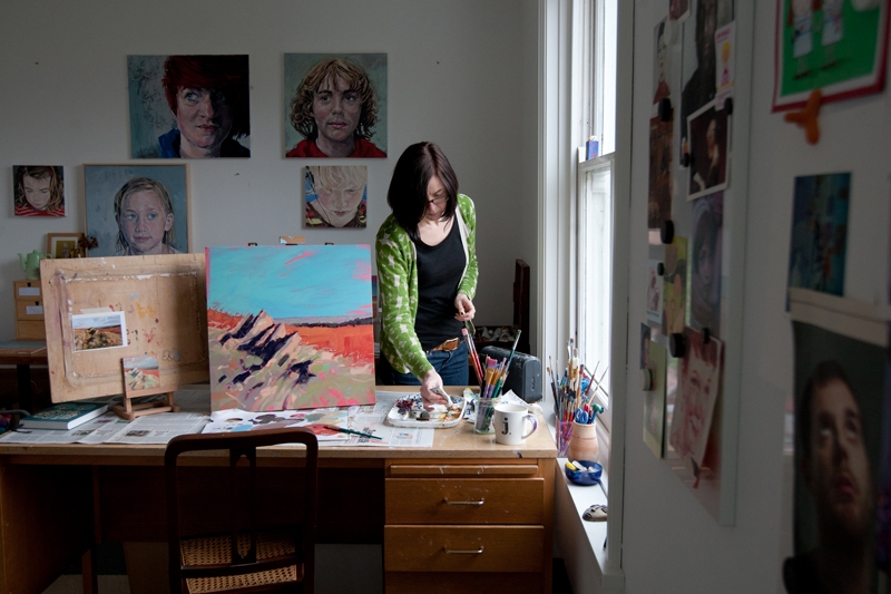 An inspiring artist studio for Jane French in Leicester | Creative Boom