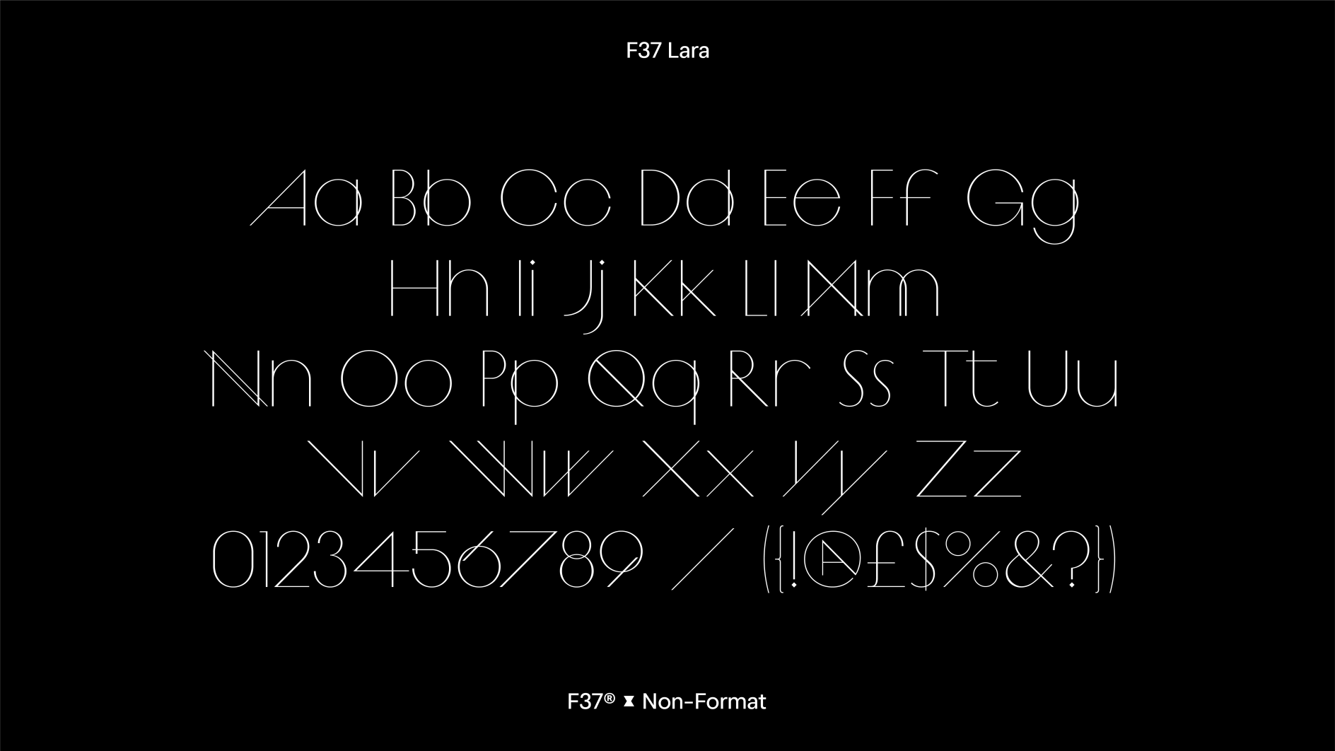 F37's new collaborative typeface collection is unlike any you've ever ...