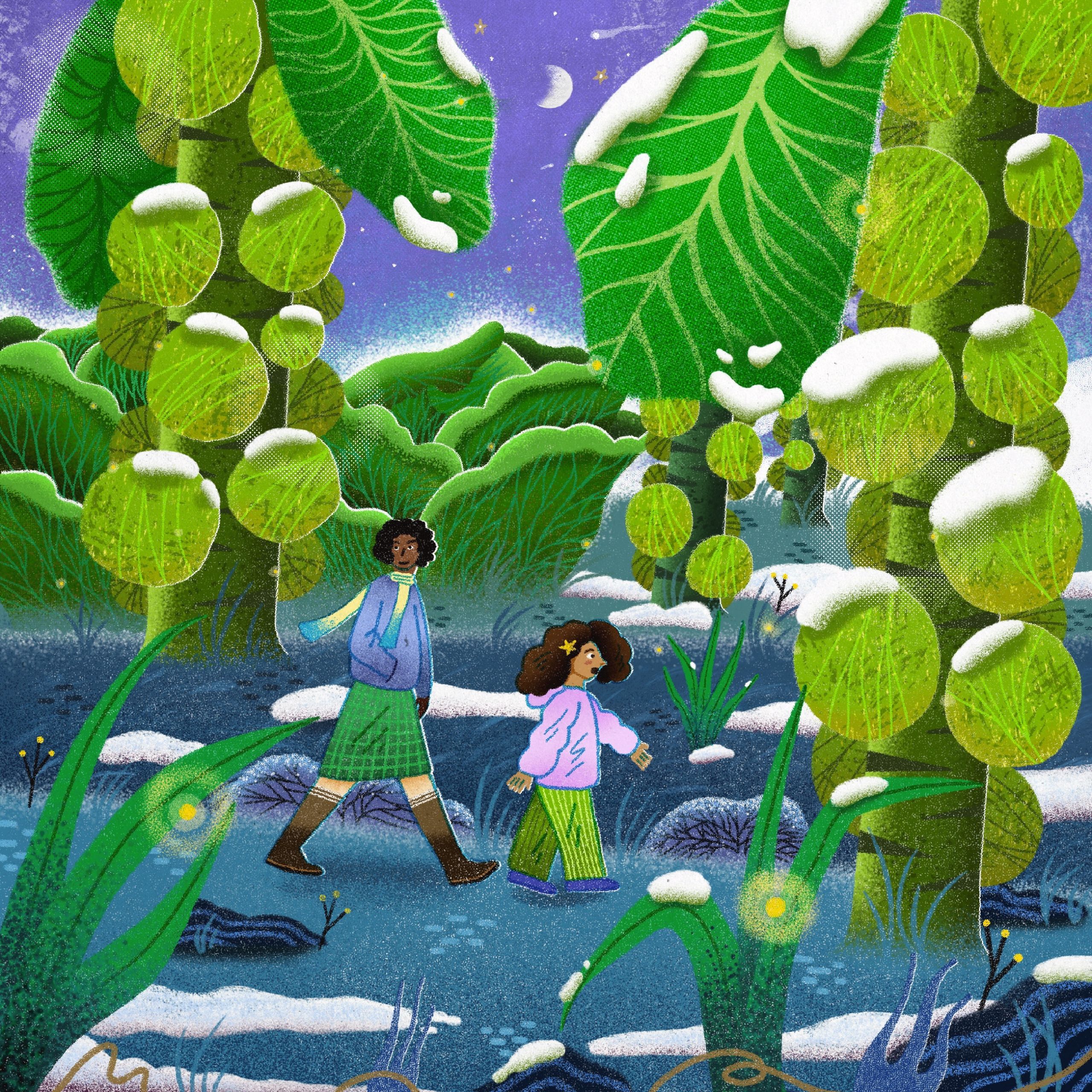 Oliver Li's warm and tactile illustrations convey his love of nature ...