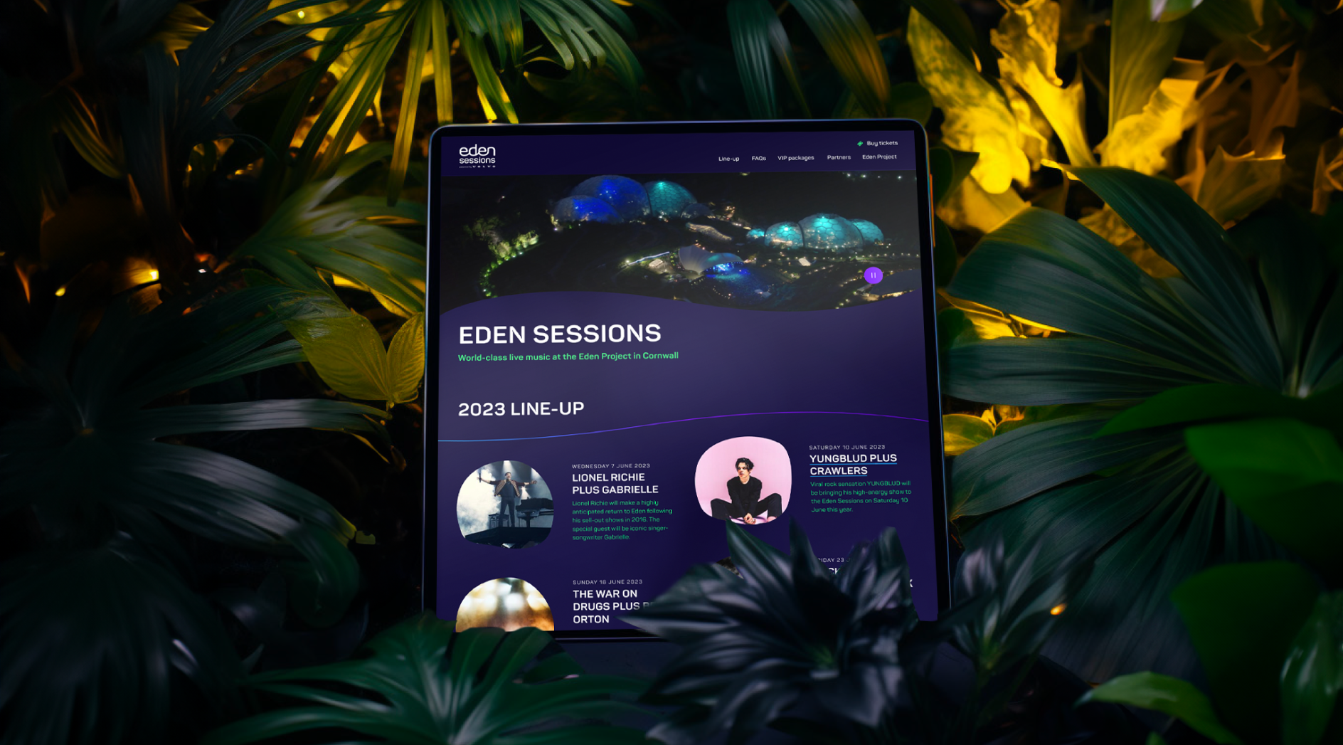 The Eden Project's first rebrand is a force of positivity fighting ...