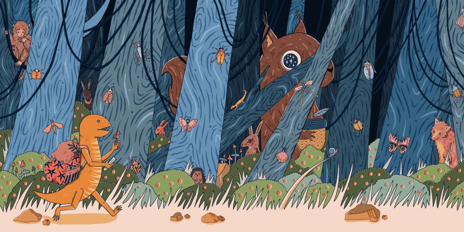 Esther Tang's gloriously textural illustrations help her connect to the ...