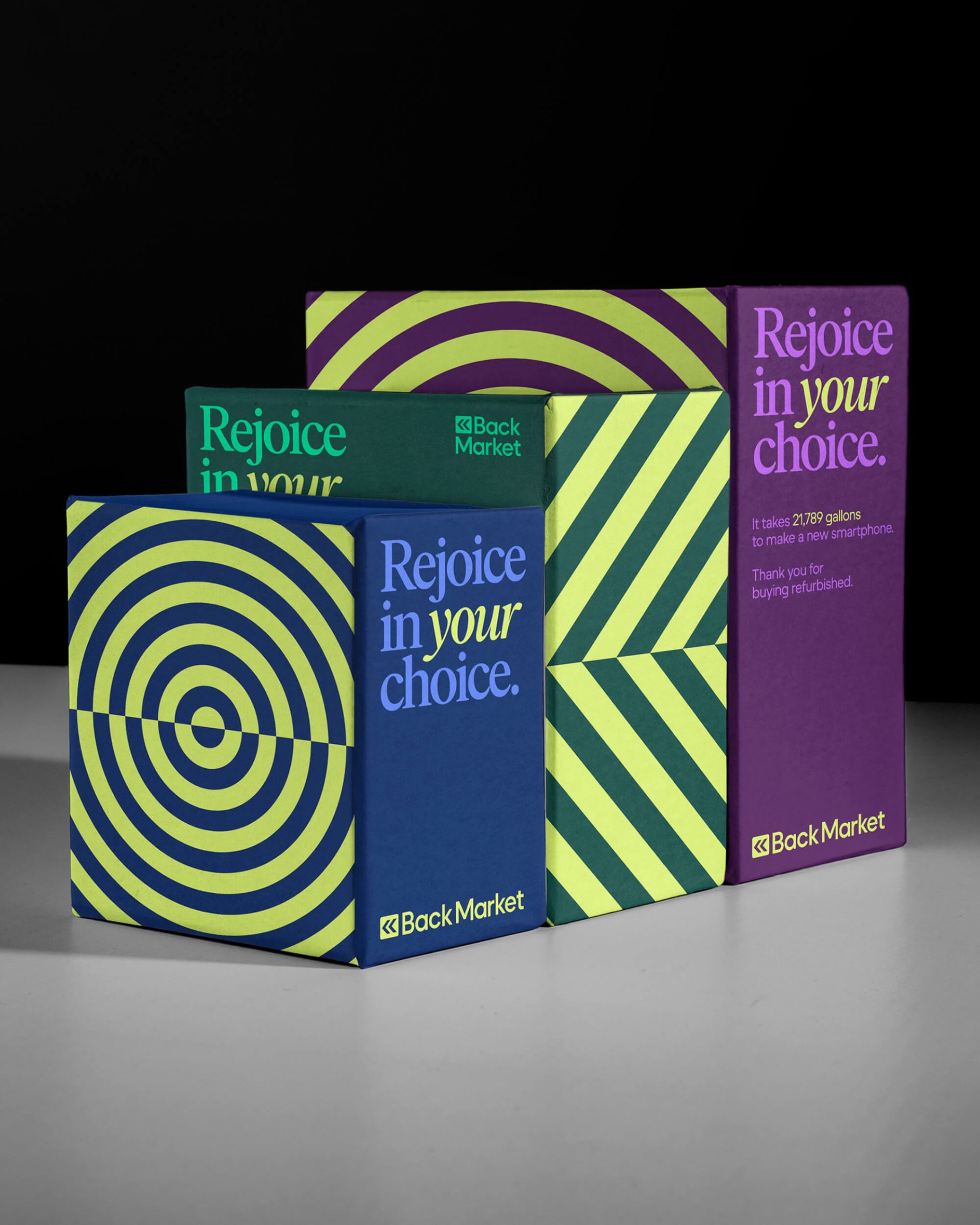 Visual identity for refurb site Back Market channels its passion for ...