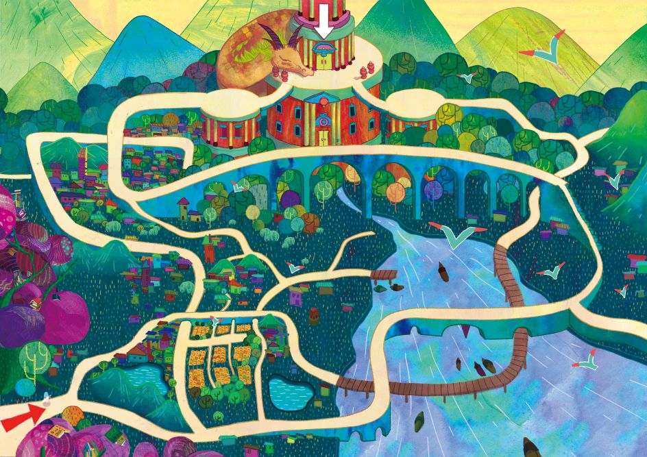 'Drawing is like therapy': illustrator Jun Zhou on creating delightfully satisfying puzzle ...