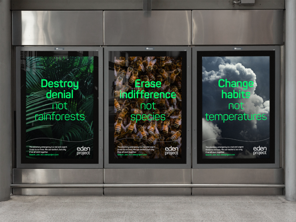 The Eden Project's first rebrand is a force of positivity fighting ...