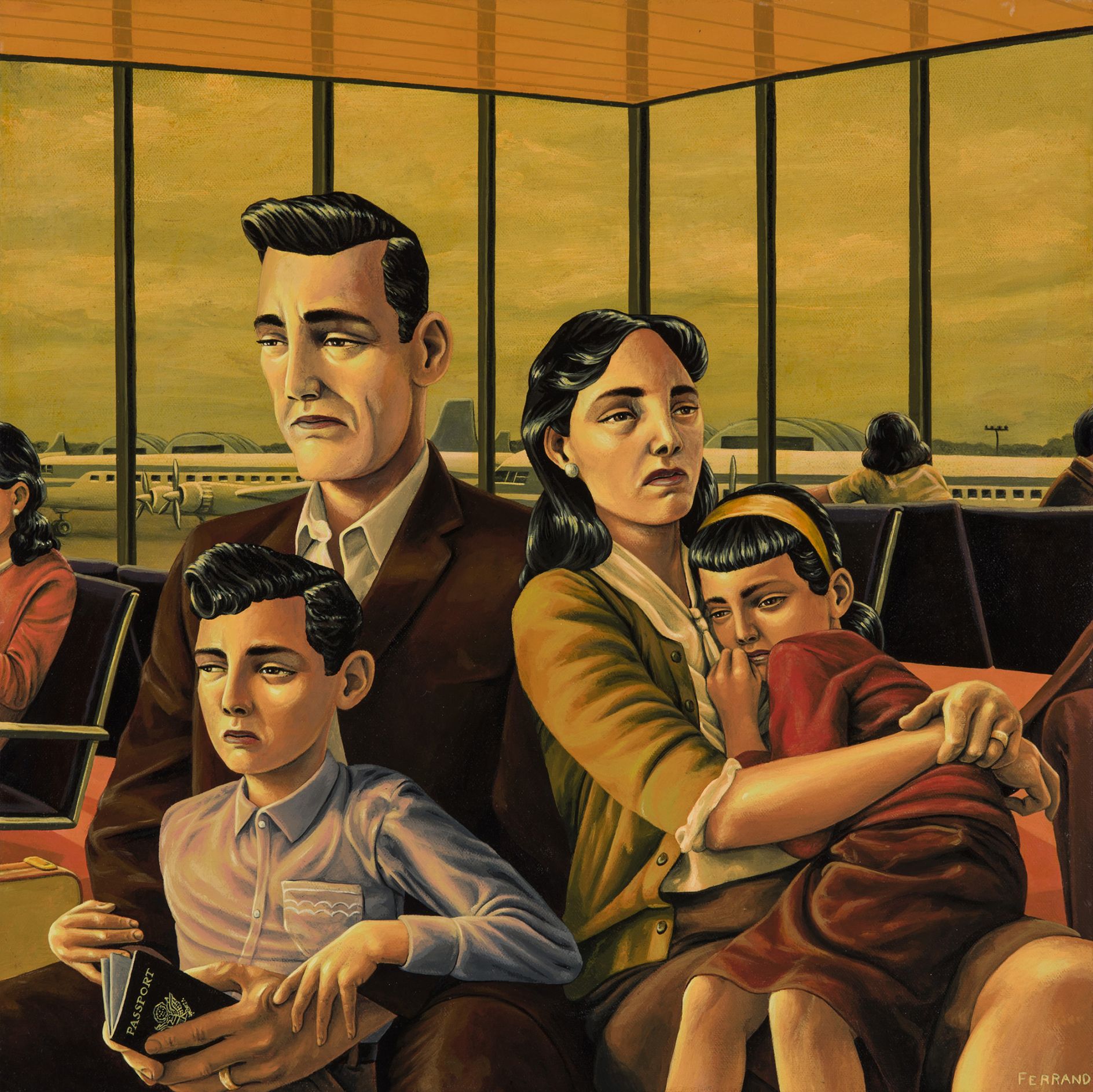 Gregory Ferrand's paintings that capture our complicated, emotional ...