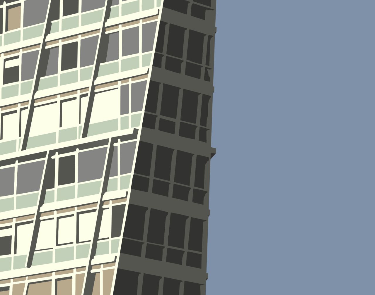 Minimalist illustrations of Liverpool's unique architecture | Creative Boom