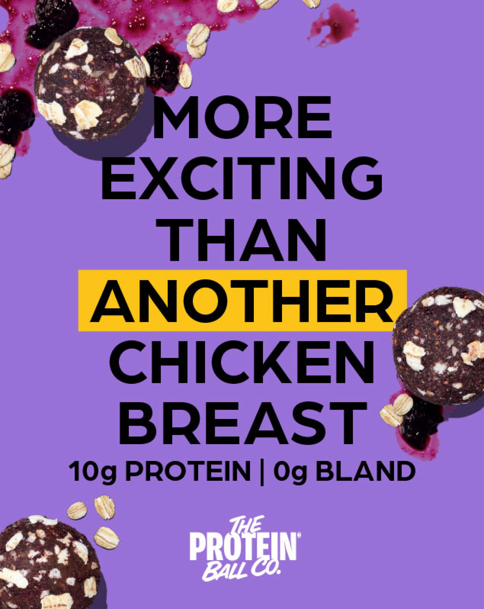 Robot Food rebrands The Protein Ball Co. with an unruly, 'Ballsy by ...