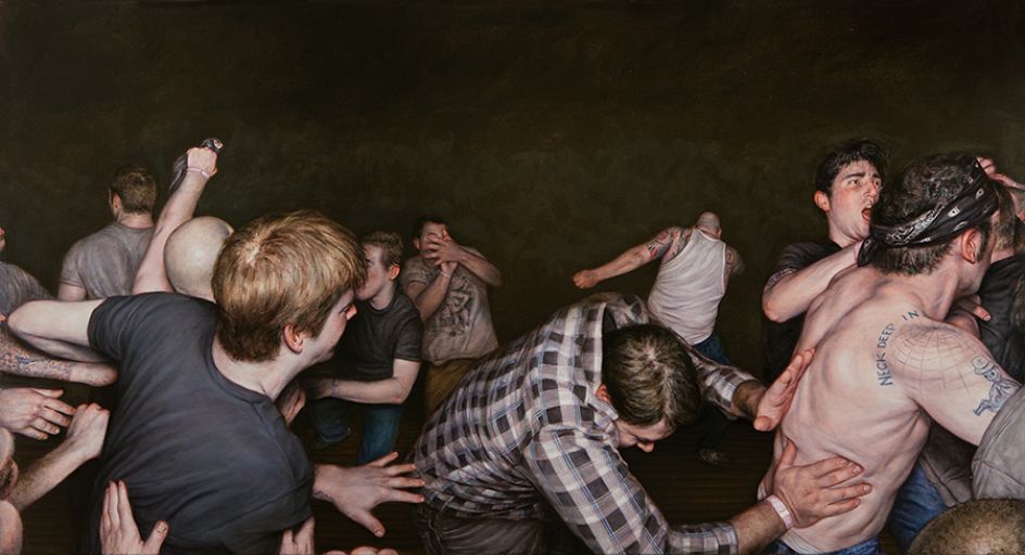 Adrenaline-fuelled, photo-realistic paintings that capture the ...