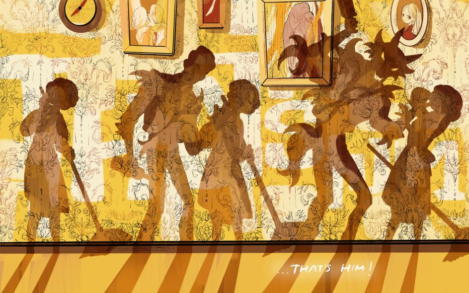 That's Him: Illustrator Junyu Lin's picture book explores the mental impact of abusive ...