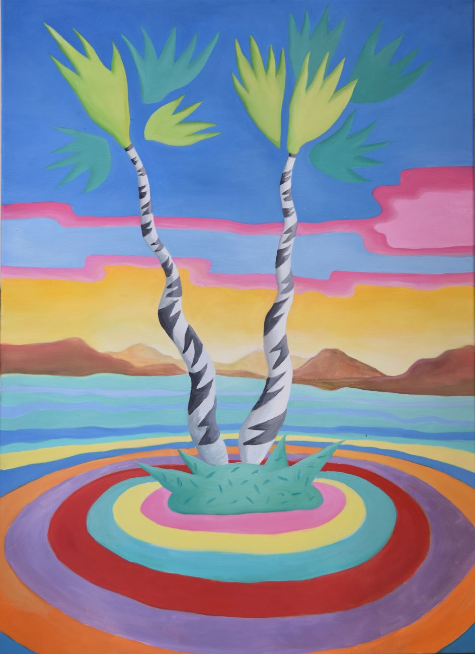 Daisy Dodd Noble's technicolour oil paintings of imaginary worlds and ...
